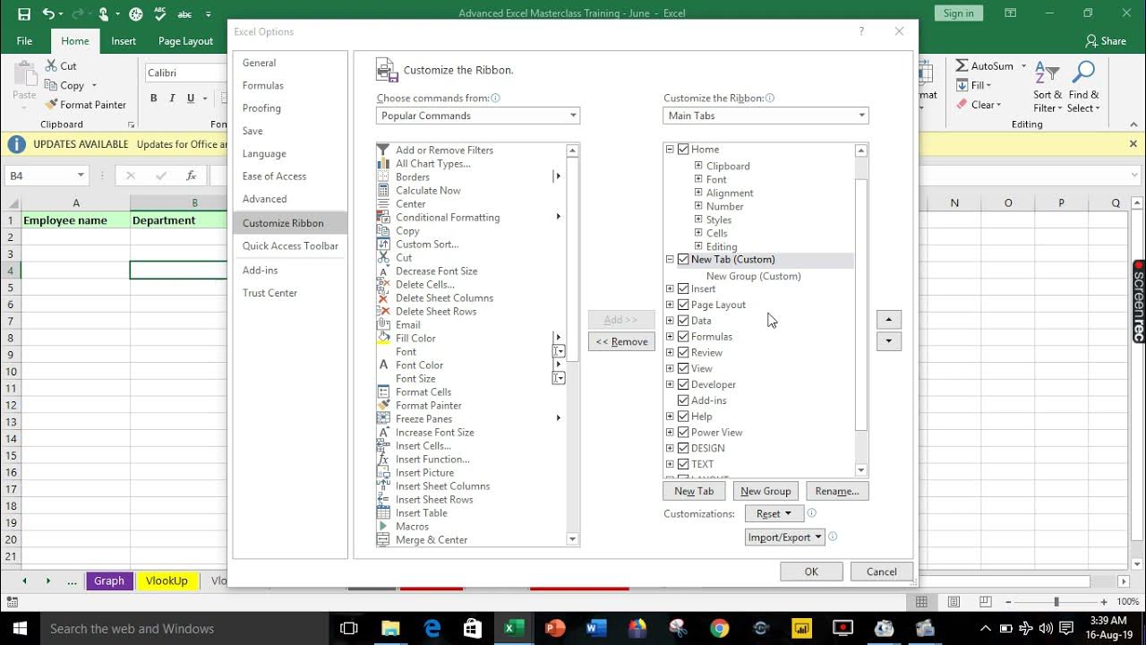 Using Form For Data Capturing In Excel - YouTube