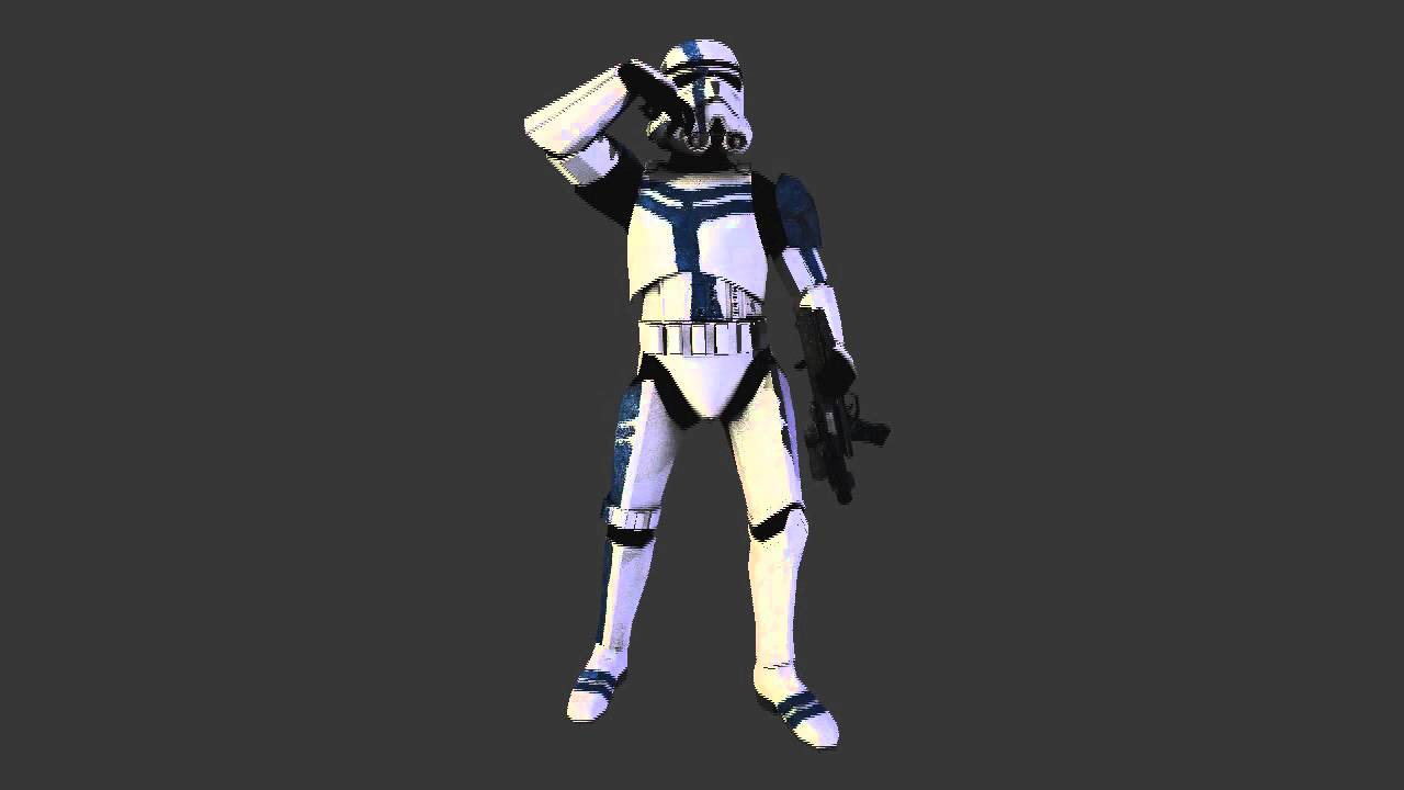 StormTrooper Commander Calling For Backup - YouTube
