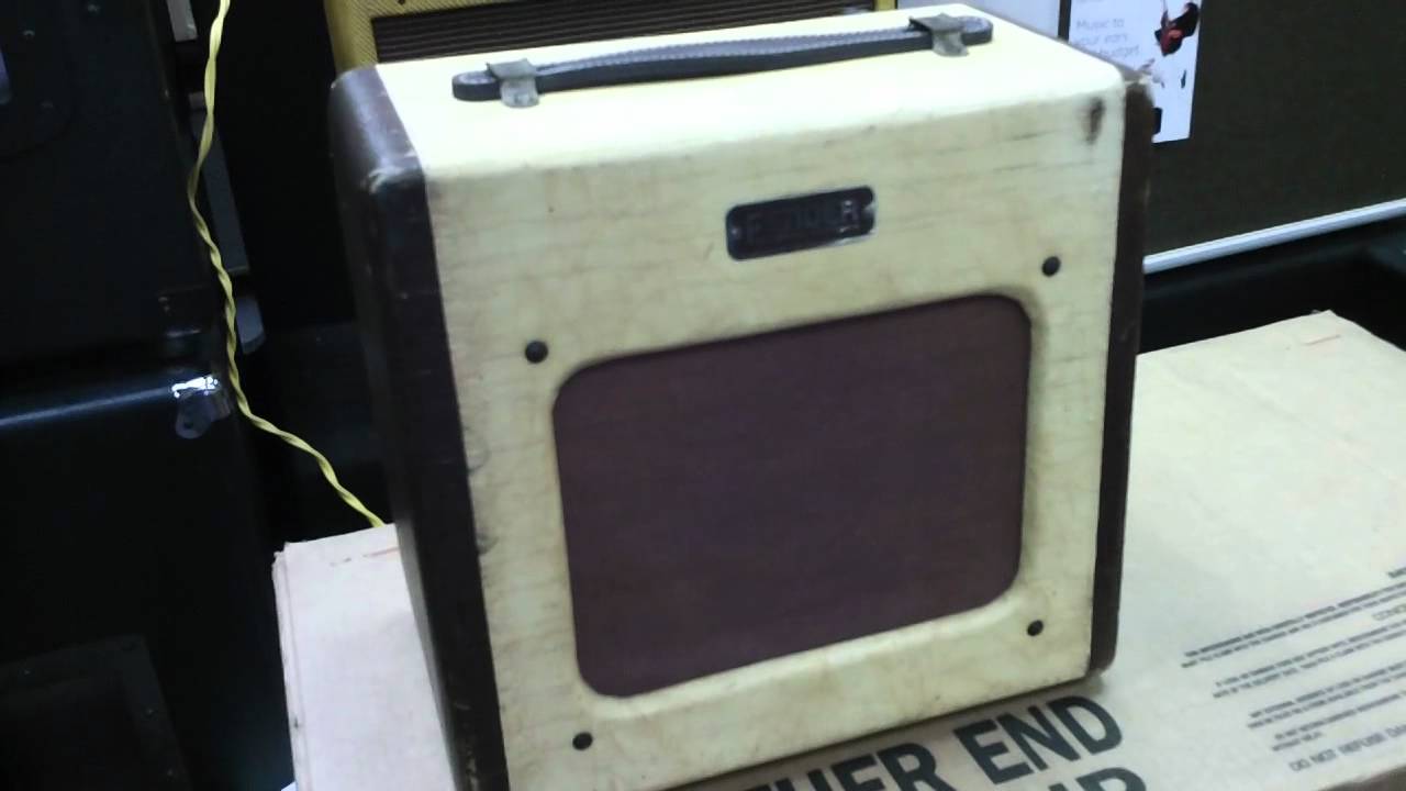 Fender 1950 Champion 600 amp Demo-Texas Music Emporium - YouTube