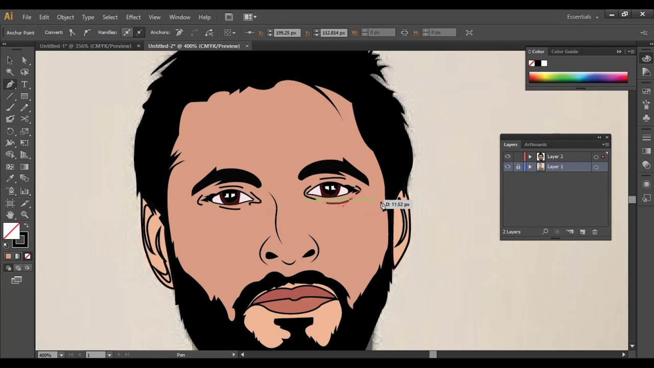 Vector Art | Shahid Afridi (BOOM BOOM) | Vector Art (Adobe Illustrator ...