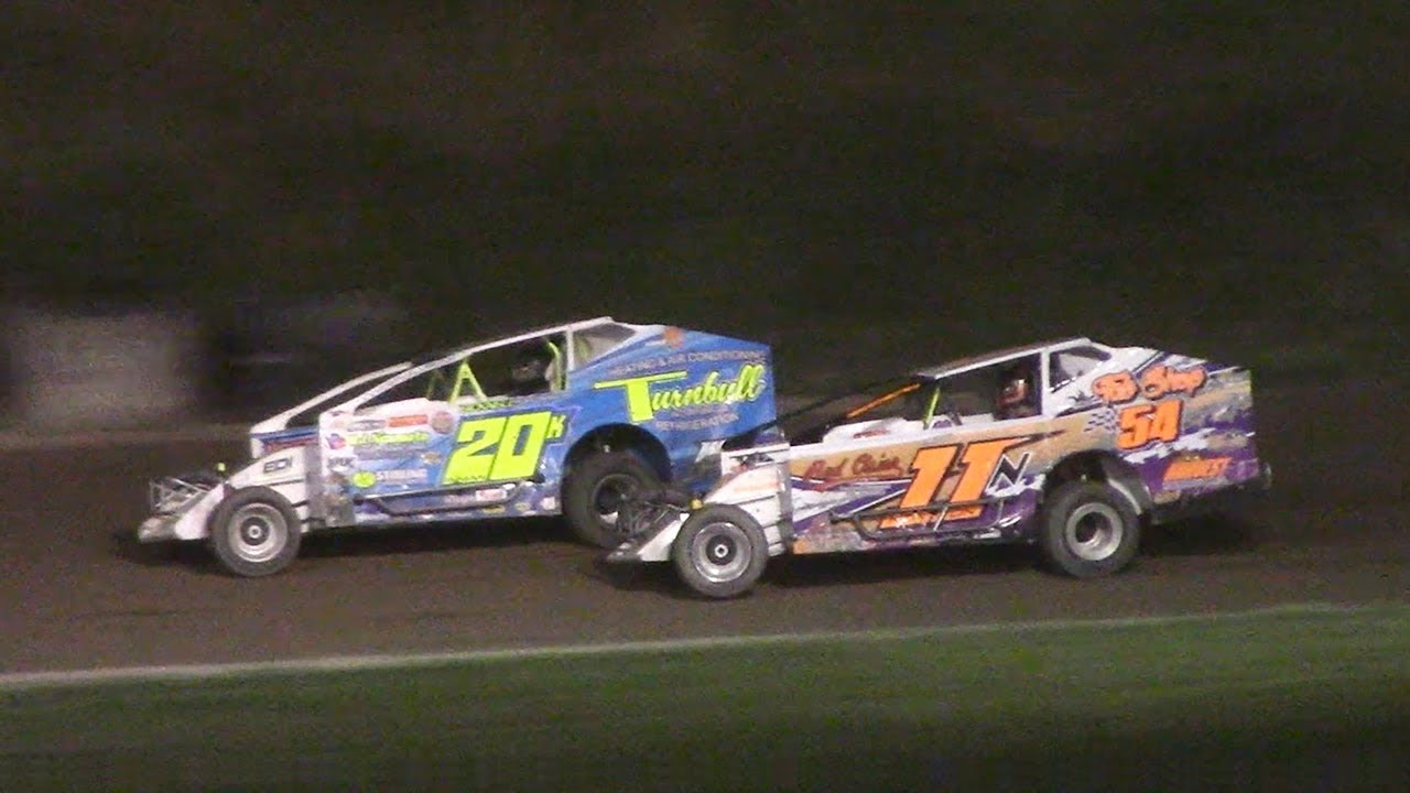 Sportsman Feature | Genesee Speedway | 7-6-17 - YouTube