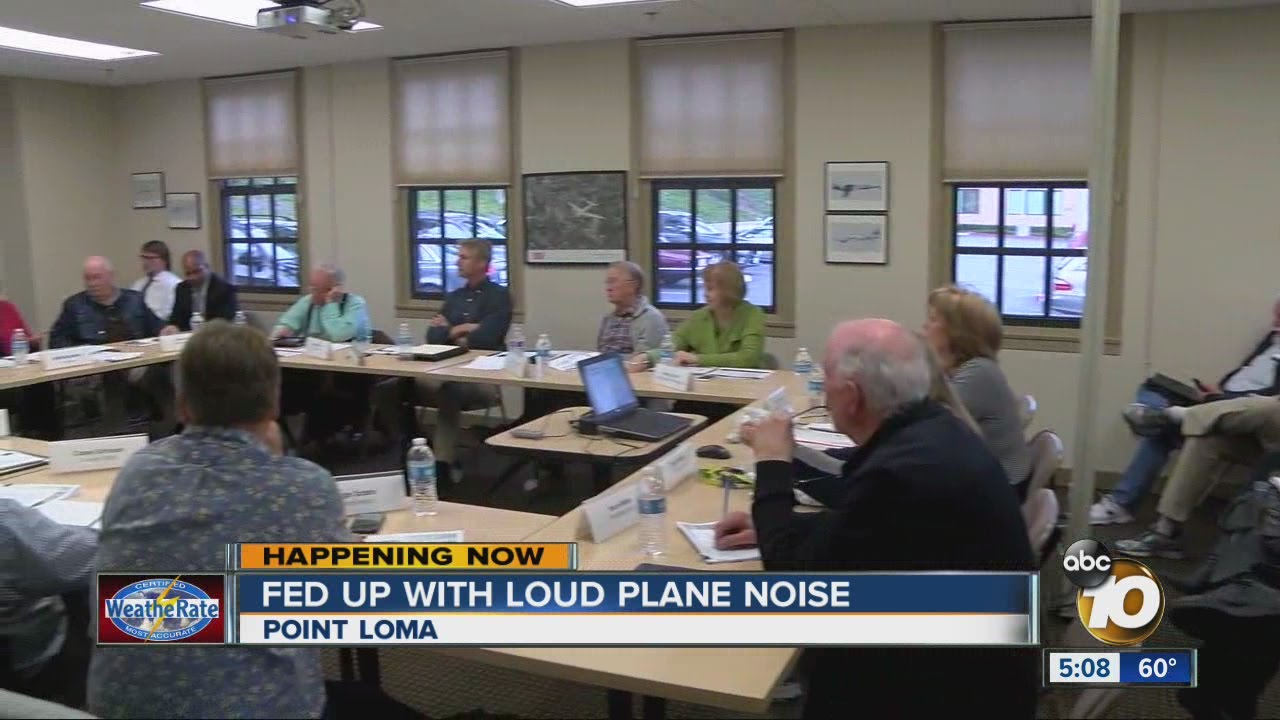 Fed up with loud plane noise - YouTube