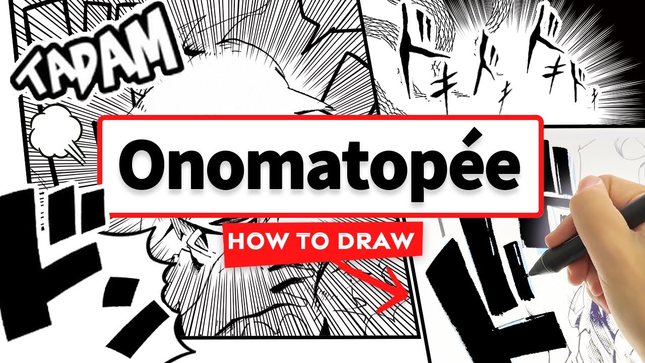 [TUTO] Créer un Manga : Onomatopée [Secrets de Mangaka SNK] - YouTube
