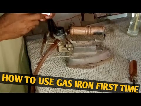 How to Use Gas Iron First Time || How to Use Gas Iron fiting//iron ...