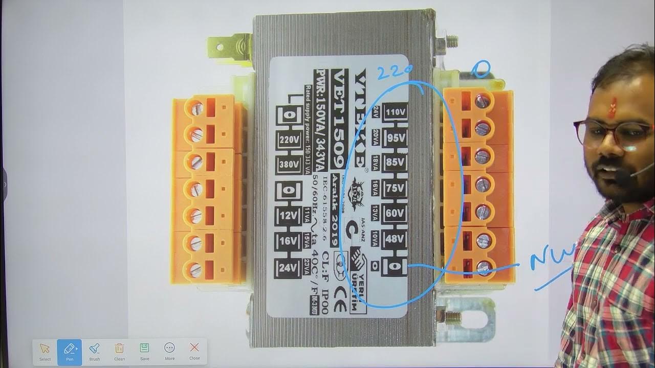 ELEVATOR CONTROLLER TRANSFORMER INPUT OUT PUT SUPPLY FULL EXPLAIN - YouTube