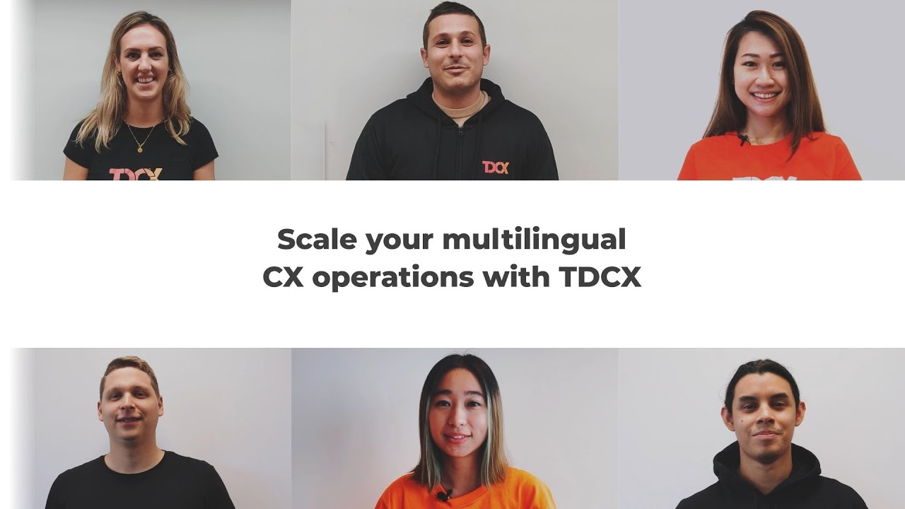 Go Further with TDCX Multilingual Capabilities - YouTube