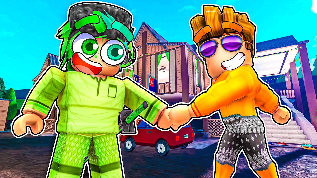 Unik Rumah Kampung Moden Di Johor!!! [Raya Di Kampung] (Roblox Malaysia ...