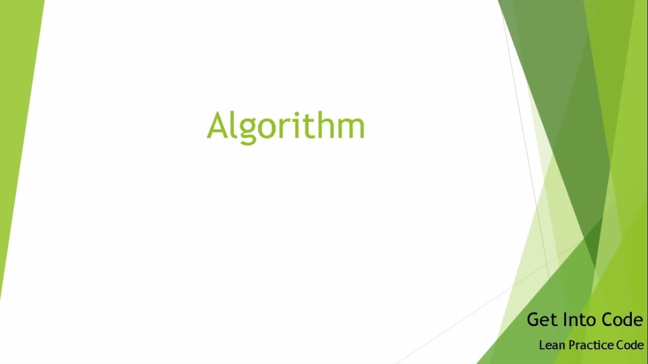 What is an Algorithm? ( Explained In Urdu / Hindi ) | getintocode ...