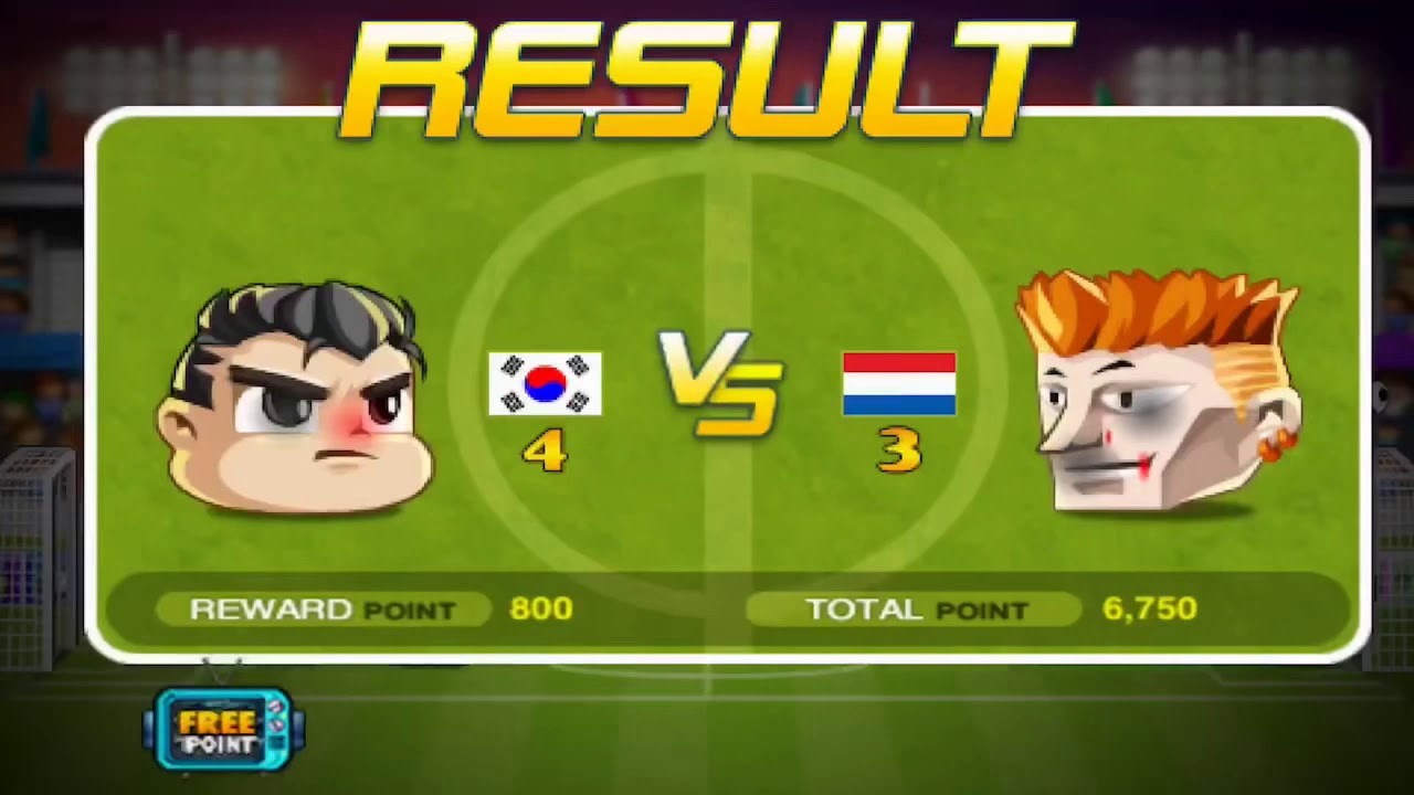 HEAD SOCCER : KOREA VS ALL CHARACTERS WITH NO UPGRADE PT4 - YouTube