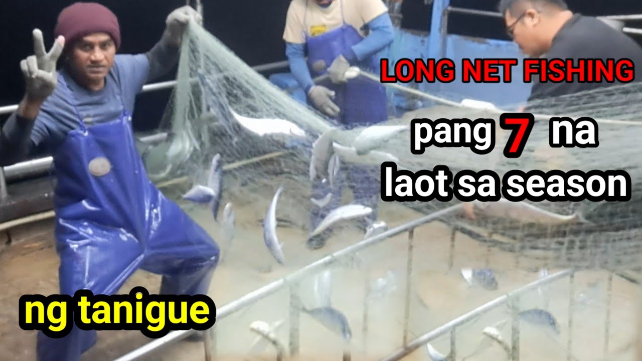 TAIWAN LONG NET FISHING, pang 7 na laot sa season ng tanigue. lumabas ...