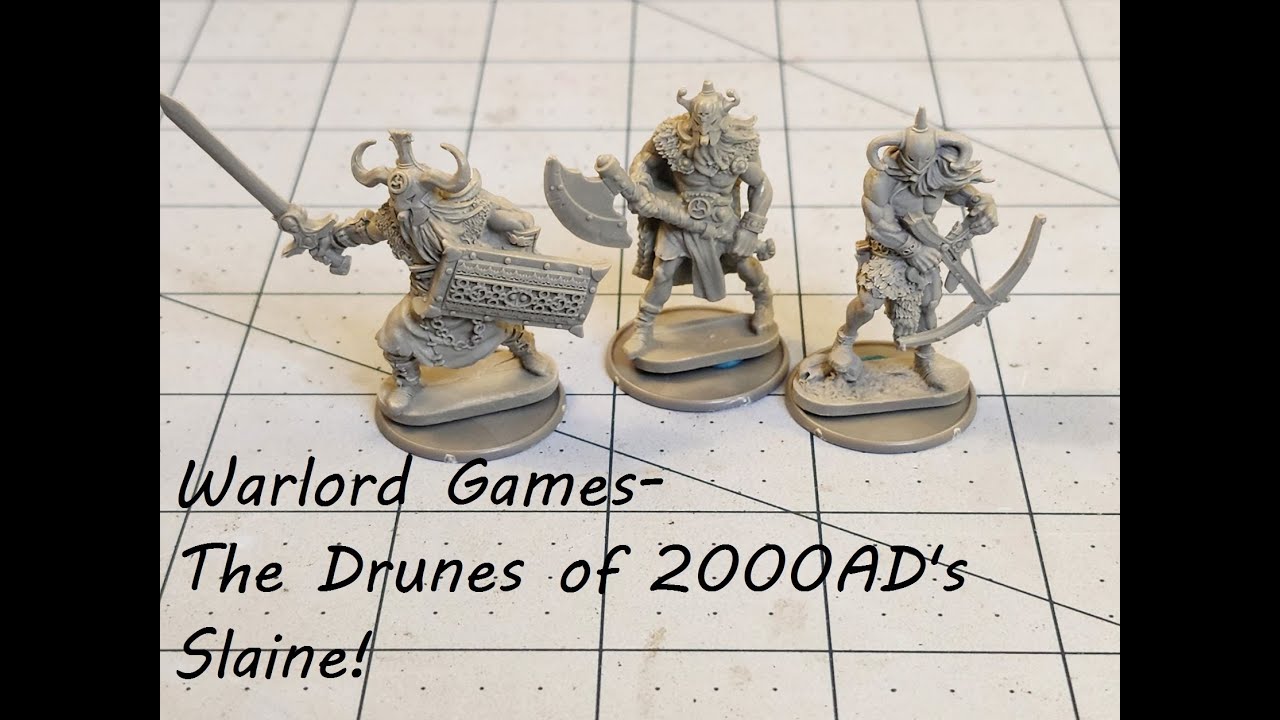 Warlord Games- Drune Warband! - YouTube