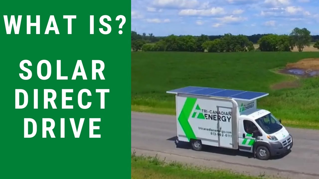 Solar Direct Drive Demonstration by Tri-Canadian Energy in Prince ...