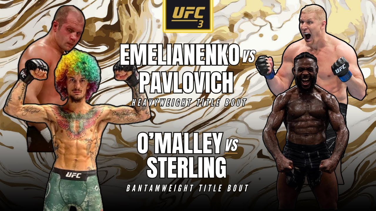 UFC 3 Fight Card | Universe Mode [UFC 5] - YouTube