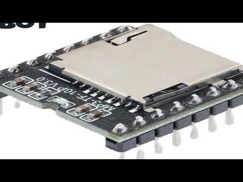 DFPlayer Mini MP3 Player Module V3.0 16P TF Card U Disk Mini MP3 DF ...