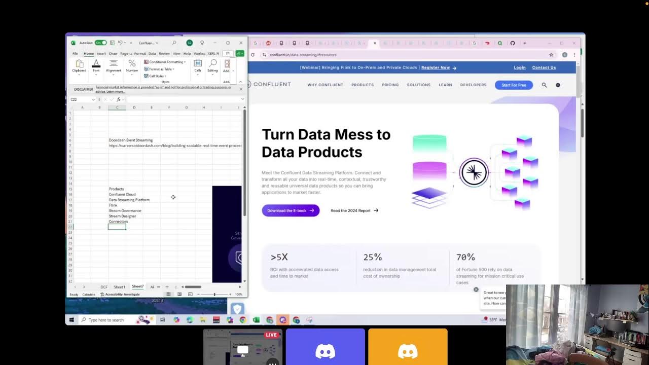 Stonks Maxxing day 130: confluent + data SaaS - YouTube
