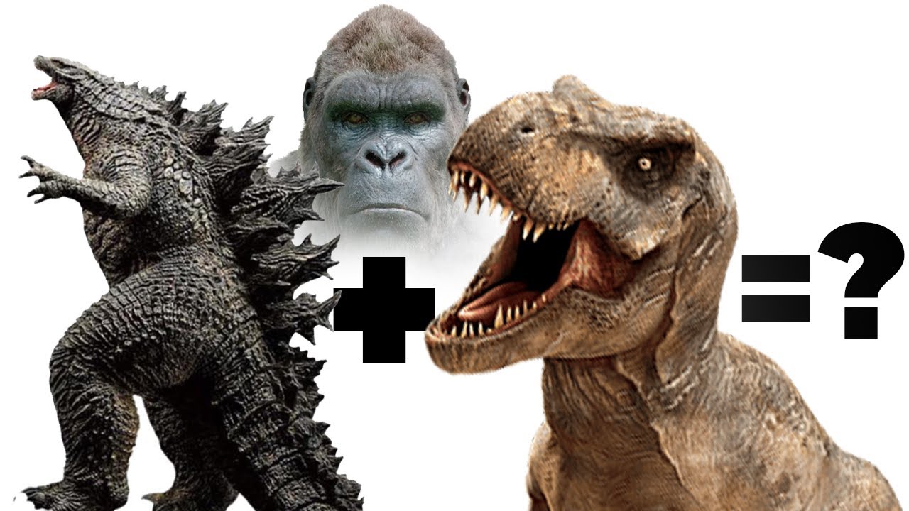 GODZILLA + KING KONG + TREX = ? What Is The Outcome? - YouTube