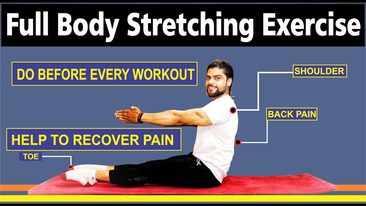 Full Body Stretching Exercise For ( Beginners ) - YouTube
