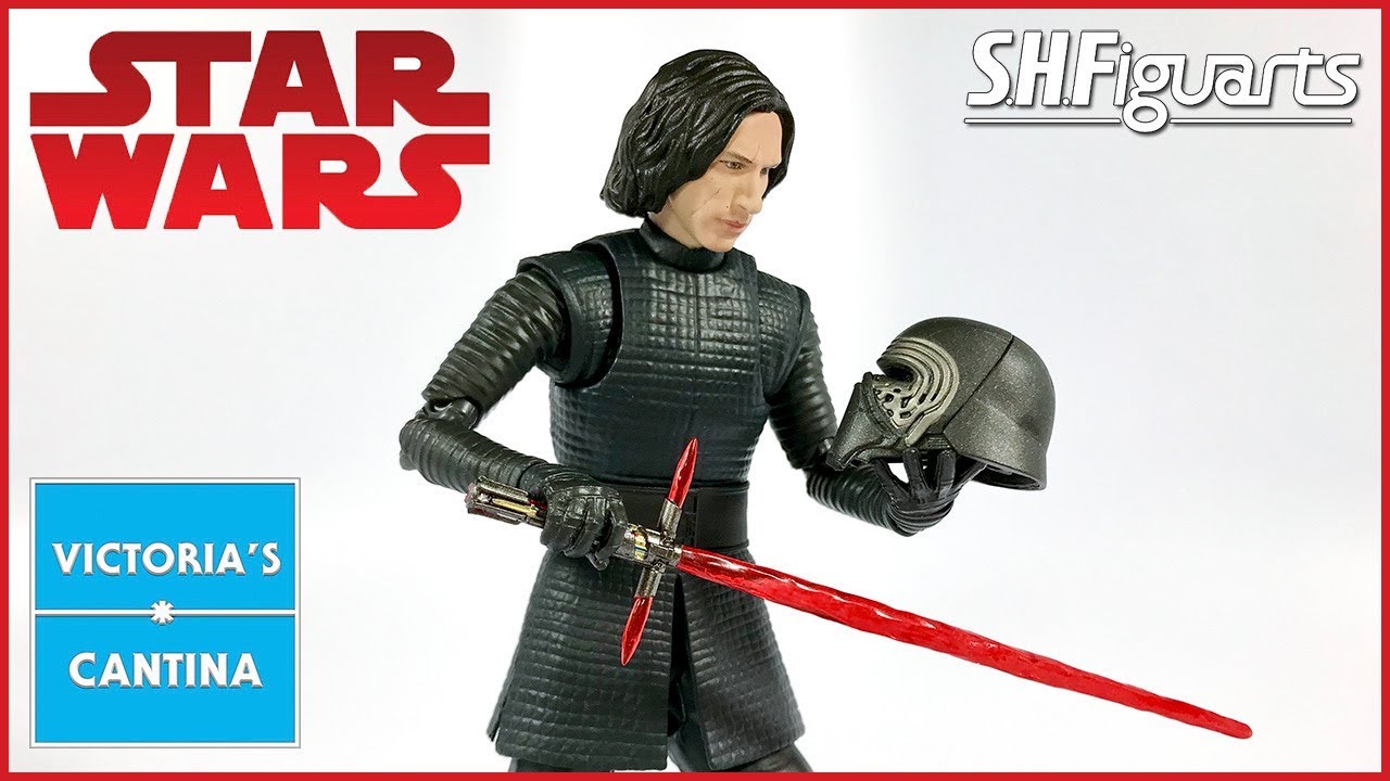 Bandai S.H. Figuarts Star Wars The Last Jedi Kylo Ren Review - YouTube