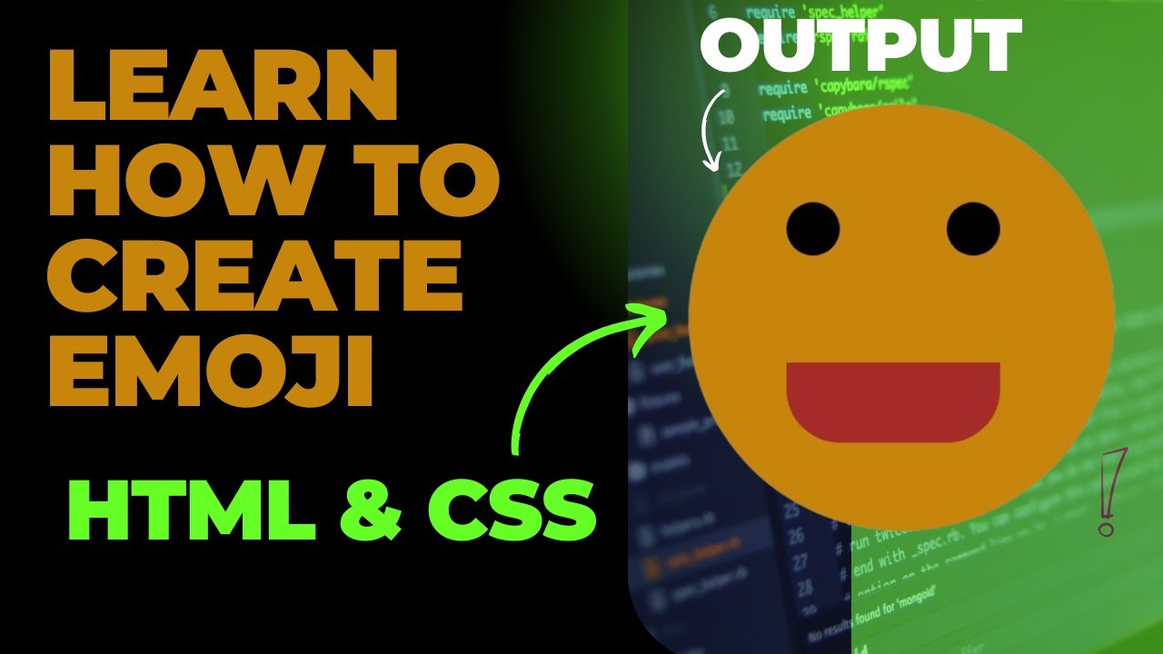 Learn Html And Css Emoji Tutorial Coding Webdevelopment Webdesign 2413