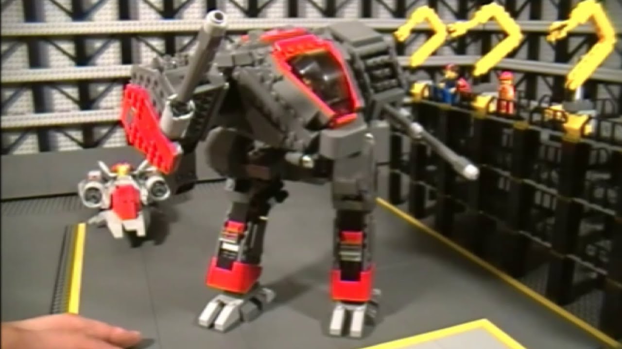 Lego MOC ‧ Goliath Starcraft II Terran - Brickformula MOCs - YouTube