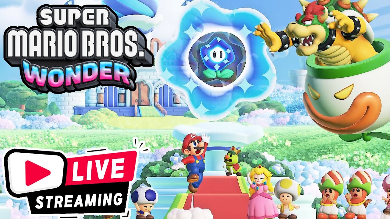 Super Mario Bros. Wonder online Gameplay Walkthrough 1 - Alexgamingtv ...