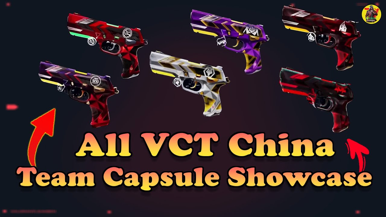 VALORANT All VCT China Team Capsule In Game | VCT China Team Capsule ...