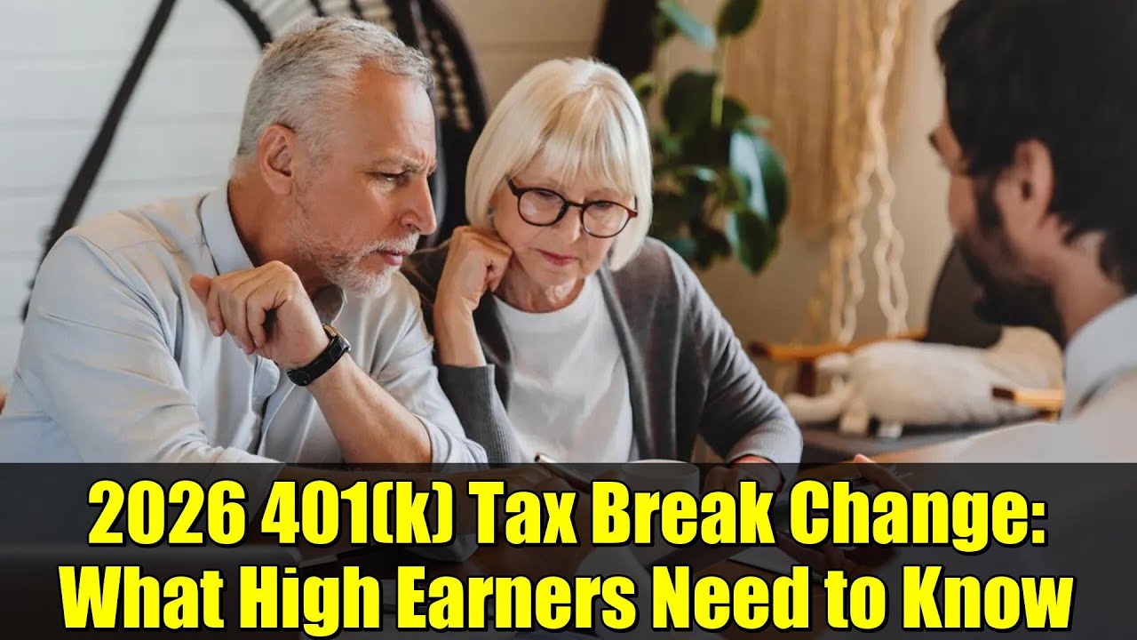 2026 401(k) Tax Break Change: What High Earners Need to Know - YouTube