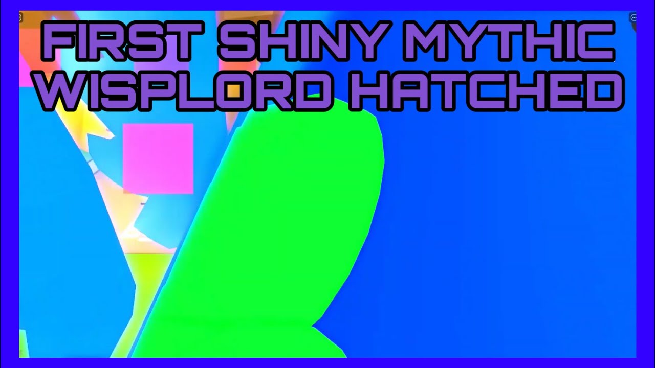 😱 OMG! 😱 FIRST SHINY MYTHIC 🎃 WISPLORD 🎃 *HATCHED* ON CAMERA (ROBLOX ...