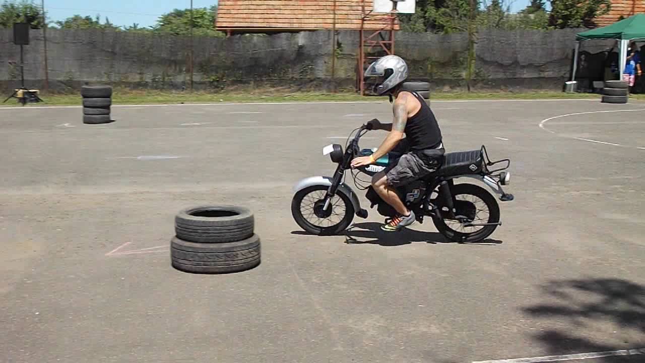 I. Sarudi motoros ügyességi verseny 04 - YouTube