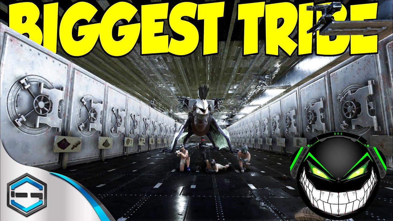 Ark Survival Evolved BIGGEST ALPHA TRIBE ON ARK Inside The Bases Part 2 ...