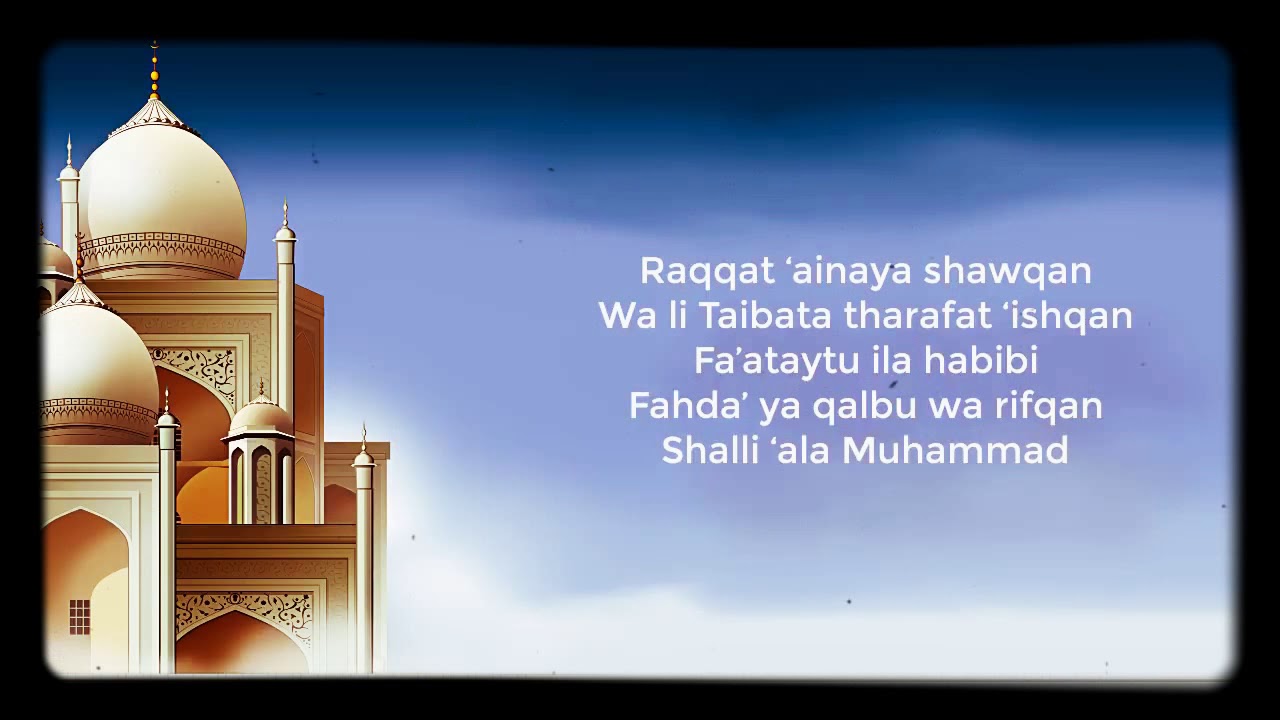 Sholawat nabi - YouTube