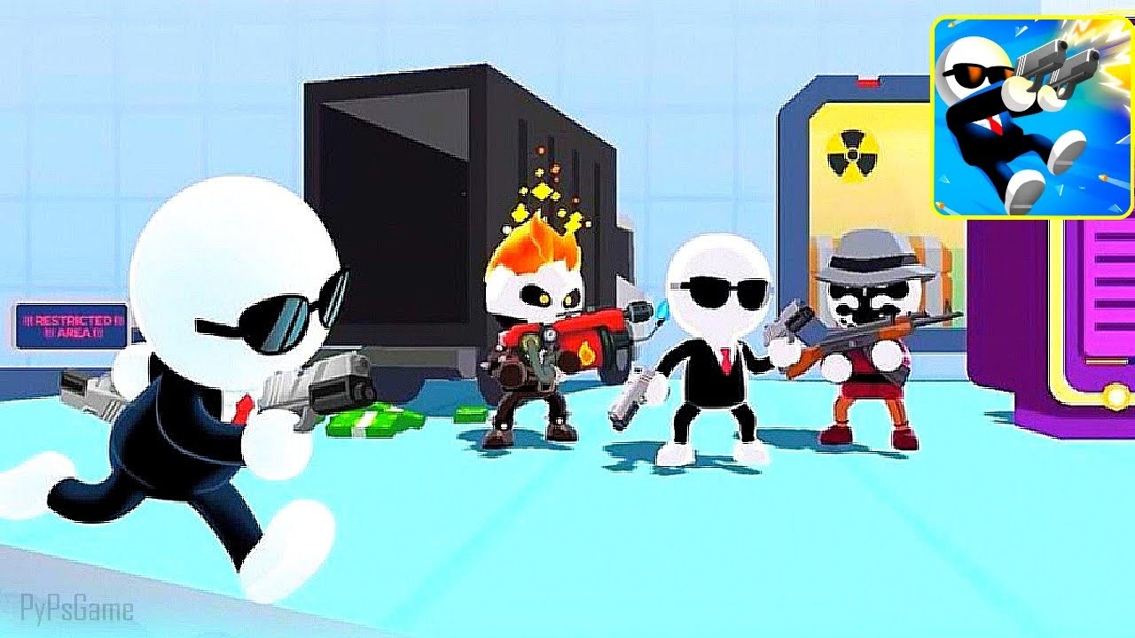 Johnny Trigger - Gameplay All Levels [Android,ios,iphone] Satisfying ...