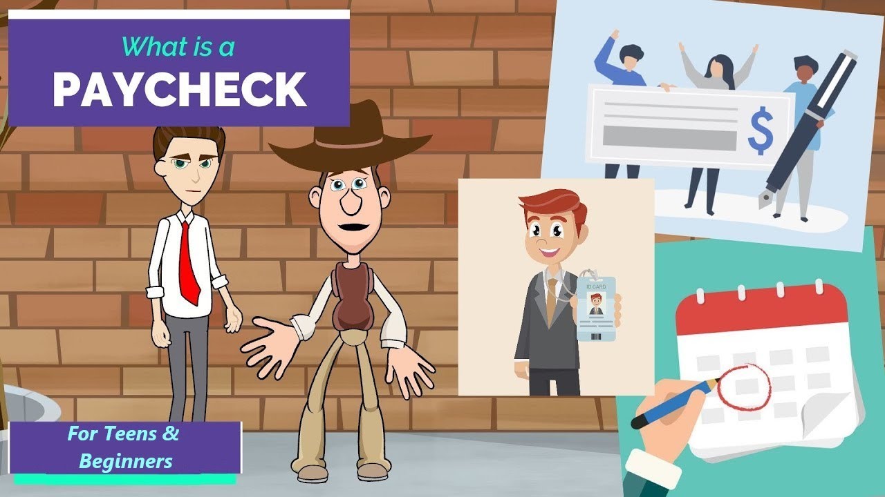 What is a Paycheck and Pay Stub? A Simple Explanation for Kids and ...