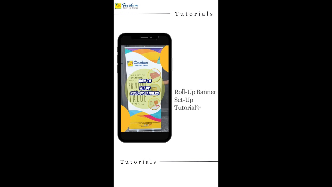 MANTLE AND DISMANTLE TUTORIAL FOR ROLL-UP BANNERS - YouTube