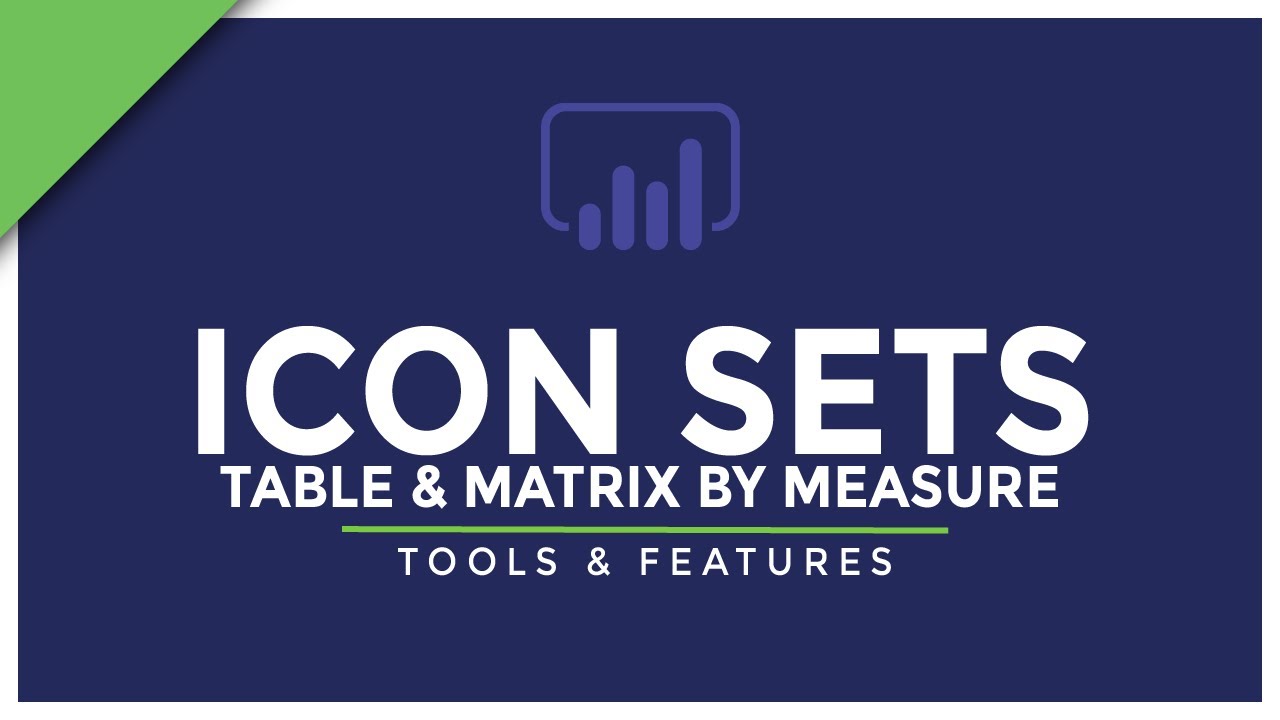 Icon sets for Table and Matrix by Measure - YouTube