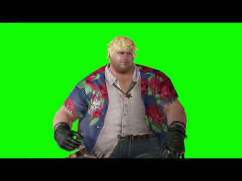BOB TEKKEN 7 GREEN SCREEN BY Solid Minato #greenscreen #tekken #tekken7 ...