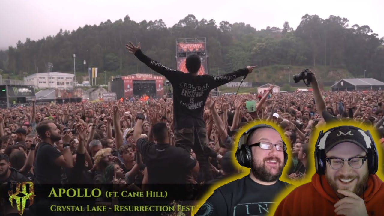 Crystal Lake - Apollo (Live at Resurrection Fest) REACTION - YouTube