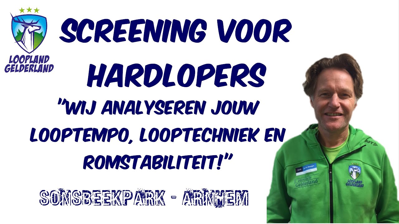 LOOPLAND GELDERLAND | APK SCREENING VOOR HARDLOPERS - YouTube