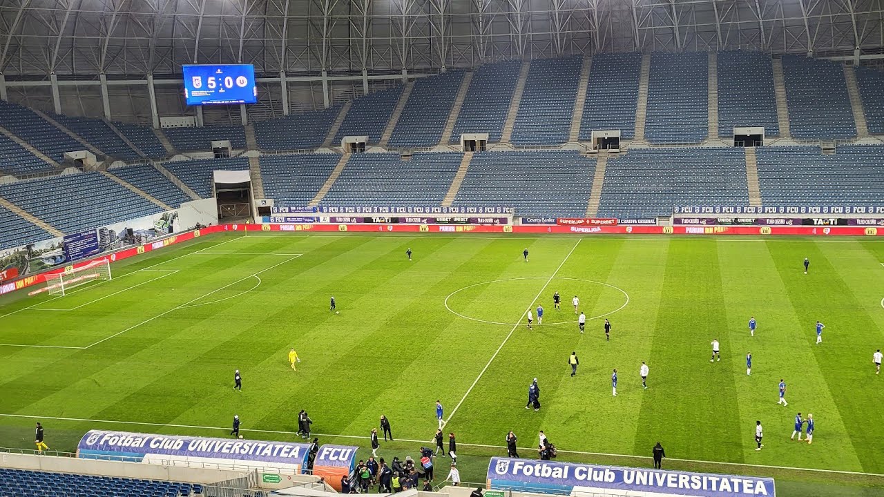 Declarații după FCU Craiova 1948 - U Cluj 5-0 - YouTube