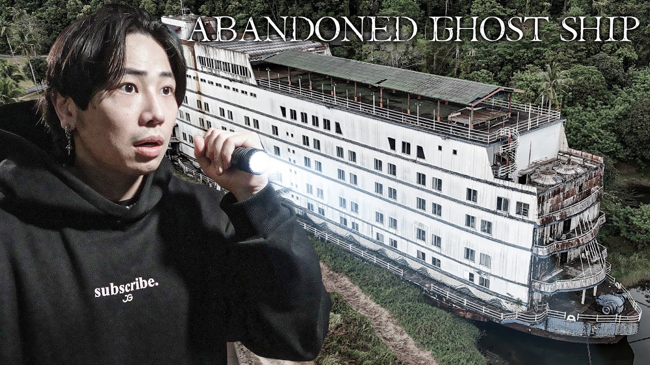 EXPLORING THAILAND'S ABANDONED GHOST SHIP (What really happened) - YouTube