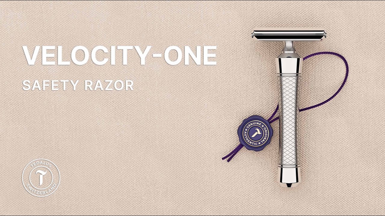 Tedalus Velocity-ONE Safety Razor - YouTube