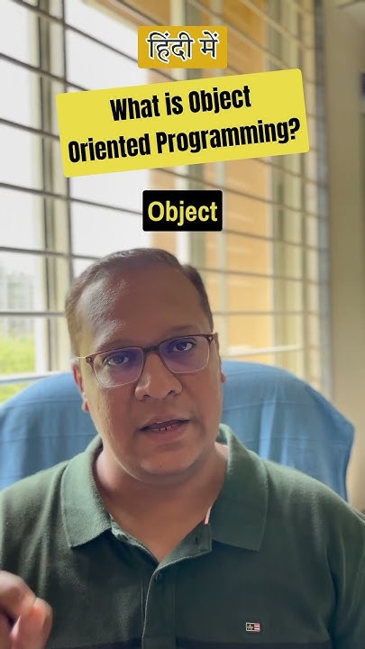 What Is Object Oriented Programming Objectorientedprogramming Oop Shorts Ytshorts