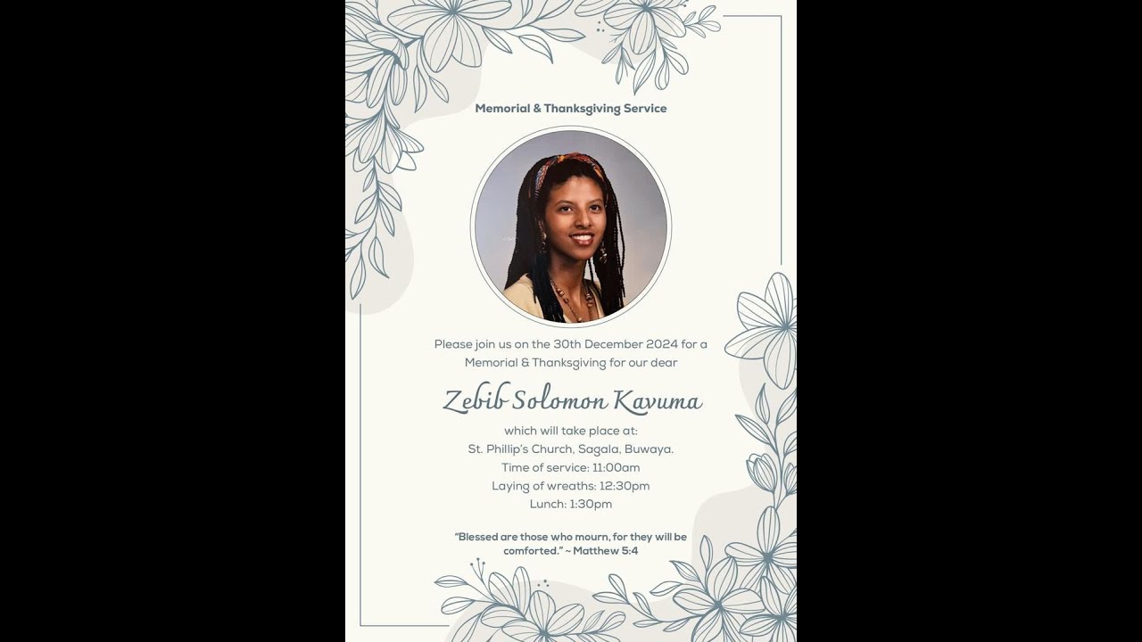 MEMORIAL & THANKSGIVING SERVICE - YouTube