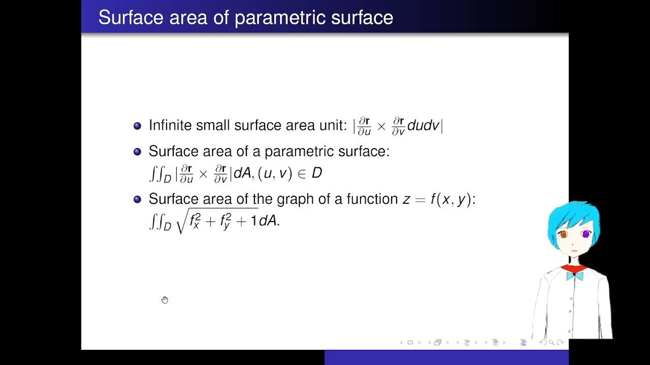 NYU Calculus 3 Week 13 course: parameterized surface and surface integrals - YouTube