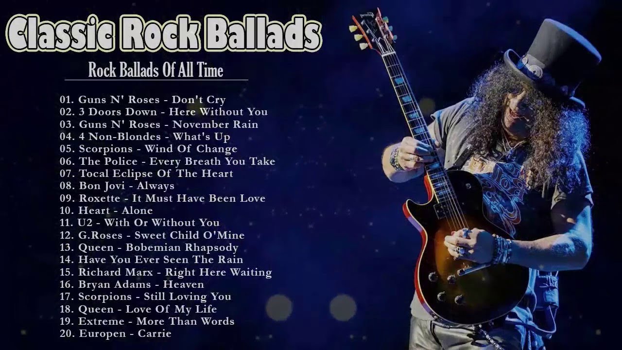 Classic Rock Ballads | Best Classic Rock Ballads Of All Time📻 - YouTube