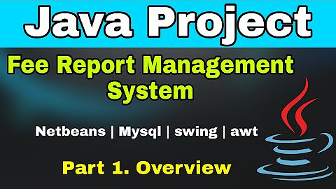Fees Management System in java | Complete Project - YouTube