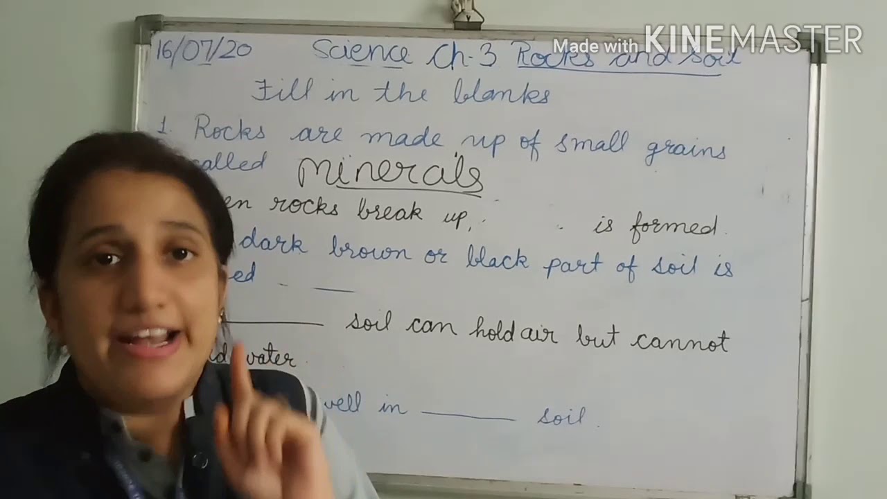 CBSE Grade 3 Science Chapter 3 Rocks and Soil Revision - YouTube