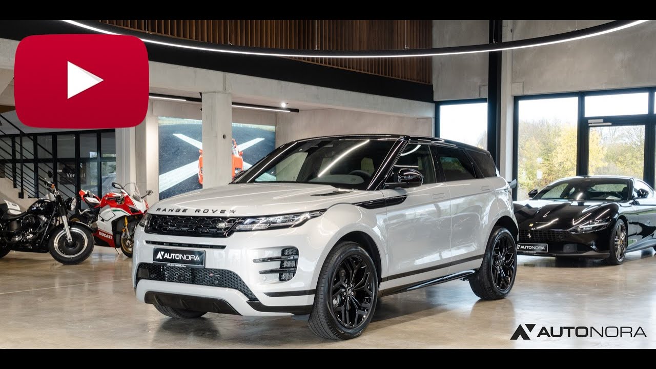 Range Rover Evoque R-Dynamic S P300e Seoul Pearl silver - YouTube