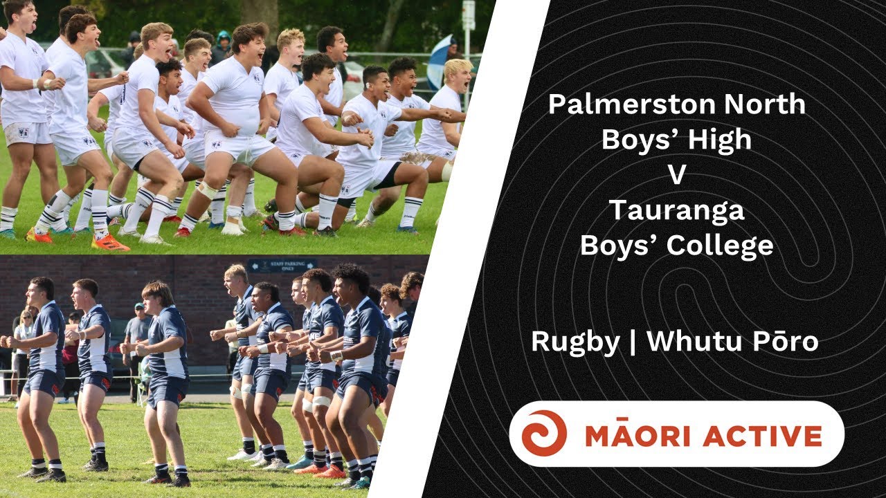 Super 8 Rugby First XV | Palmerston North Boys' High vs Tauranga Boys ...