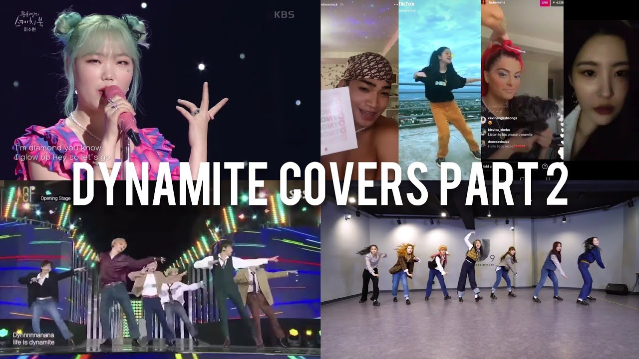 Artists singing/dancing to BTS 'DYNAMITE' Part 2 (AKMU, BOL4, WENDY ...